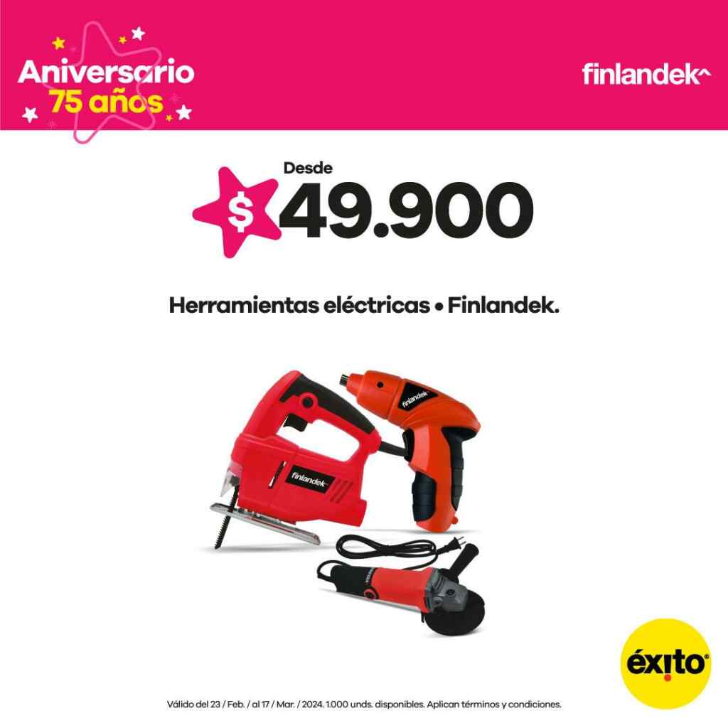 Ofertas Éxito Aniversario 75 a partir del 23 de febrero - Cazaofertas ...