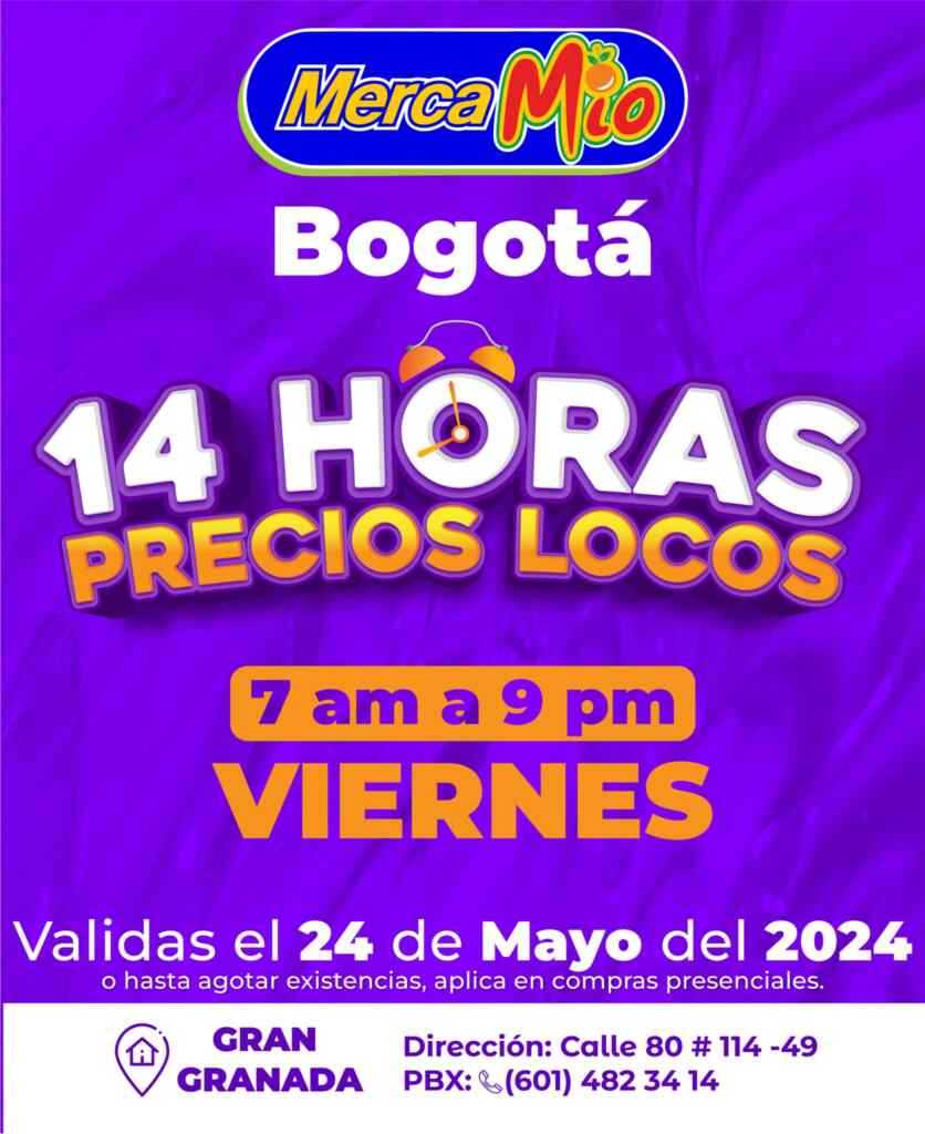 Catálogo Mercamío y Mercatodo 14 Horas Precios de Locura 24 de mayo ...