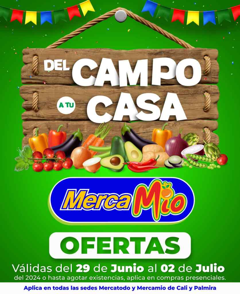 Ofertas Mercamío y Mercatodo Del Campo a tu Casa 29 de junio al 2 de julio 2024 - Cazaofertas ...