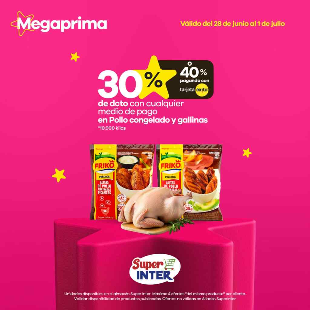 Catálogo Super Inter Mega Prima 26 al 28 de junio 2024 - Cazaofertas ...