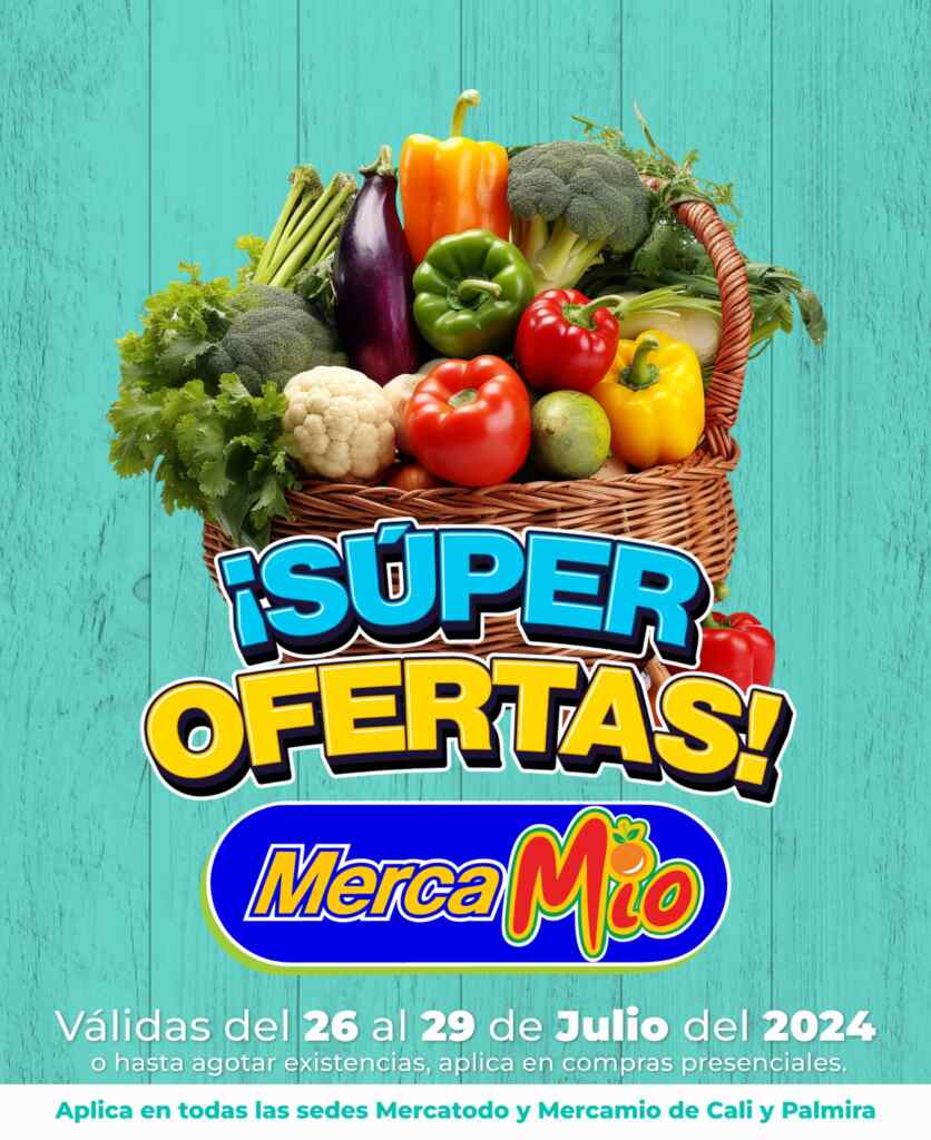 Catálogo Mercamío y Mercatodo Super Ofertas 26 al 29 de julio 2024 ...
