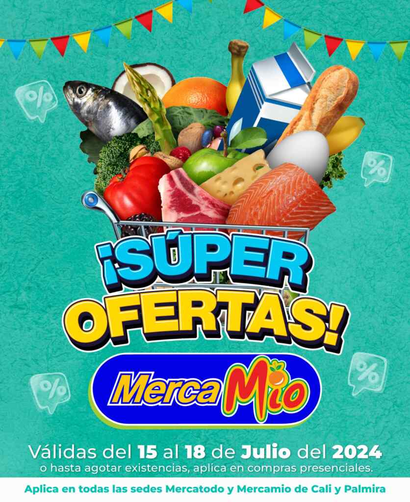Catálogo Mercamío y Mercatodo Super Ofertas 15 al 18 de julio 2024 ...