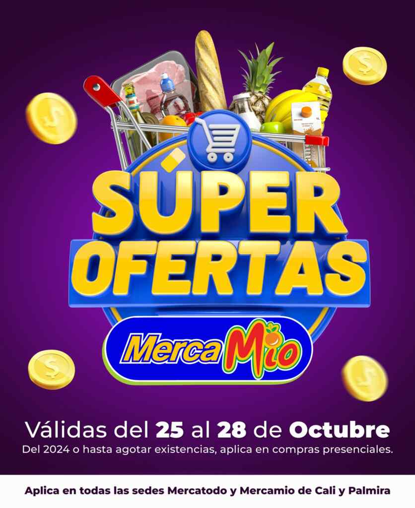 Catálogo Mercamío y Mercatodo Super Ofertas 25 al 28 de octubre 2024 ...