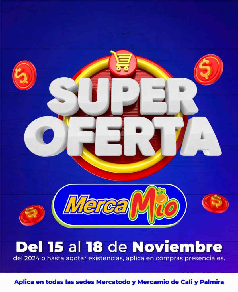 Catálogo Mercamío y Mercatodo Super Ofertas 15 al 18 de noviembre 2024 ...