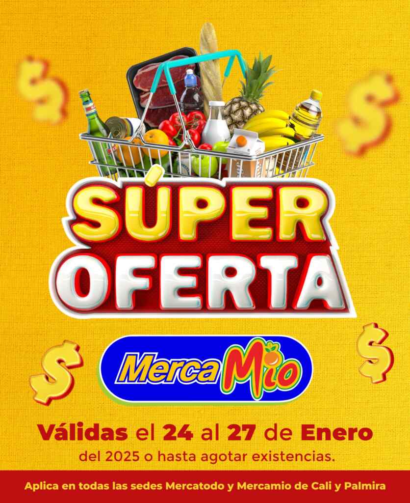 Catálogo Mercamío y Mercatodo Super Oferta del 24 al 27 de enero 2025 ...
